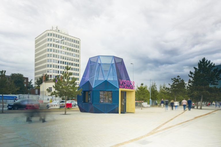Coventry Station Tourism Pod – AMP Structures