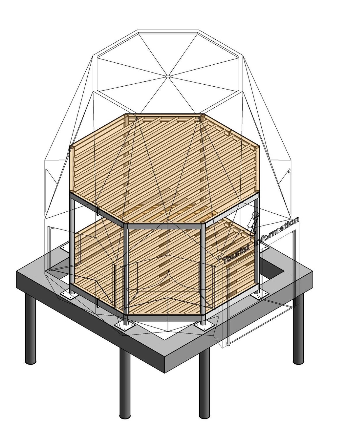Coventry Station Tourism Pod – AMP Structures